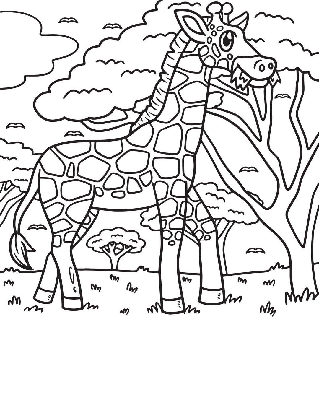 Animal Printable Coloring Sheets, Animal Coloring Pages, Printable ...