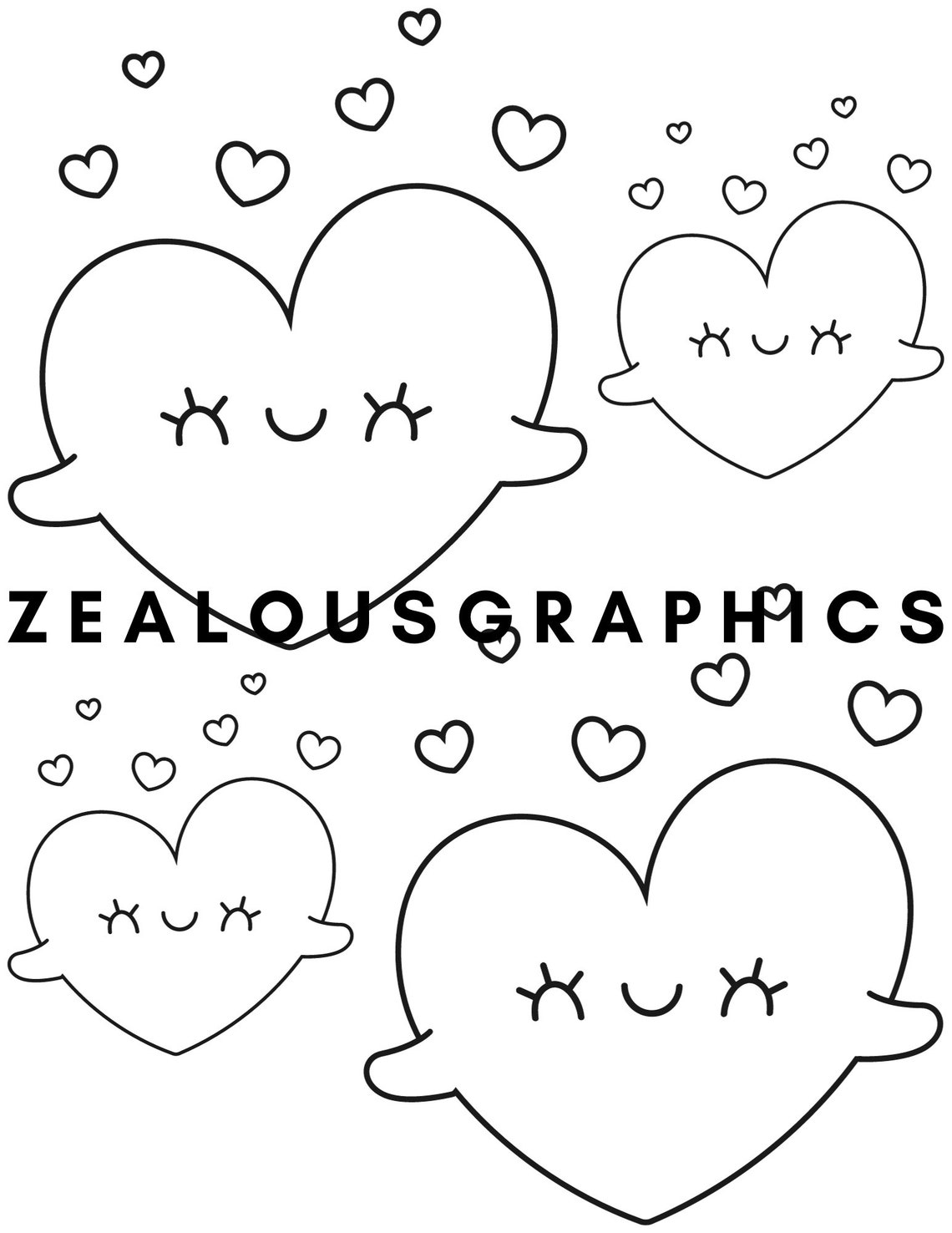 Valentines Coloring Pages, Printable Valentines Coloring Page ...