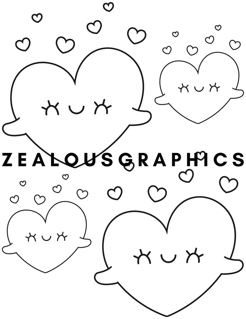 Valentines Coloring Pages, Printable Valentines Coloring Page ...