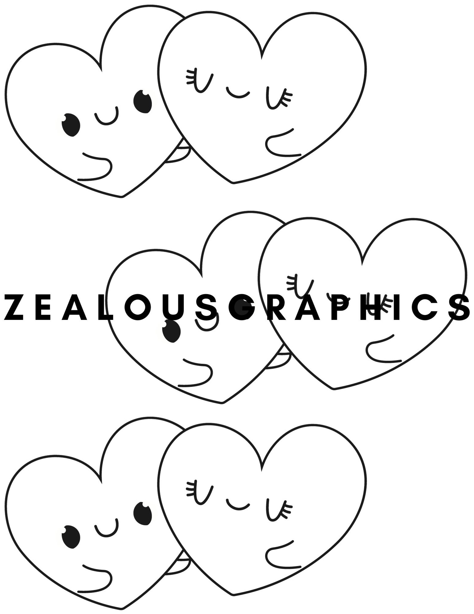 Valentines Coloring Pages, Printable Valentines Coloring Page ...