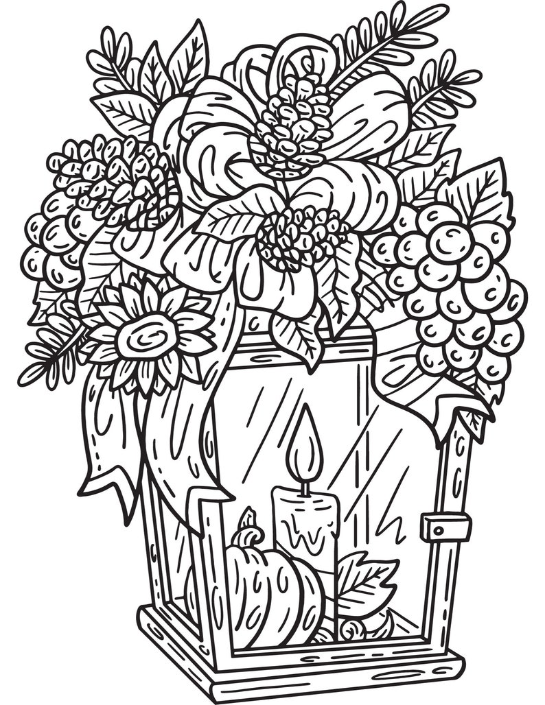 Thanksgiving Printable Coloring Pages, Thanksgiving Craft Coloring ...