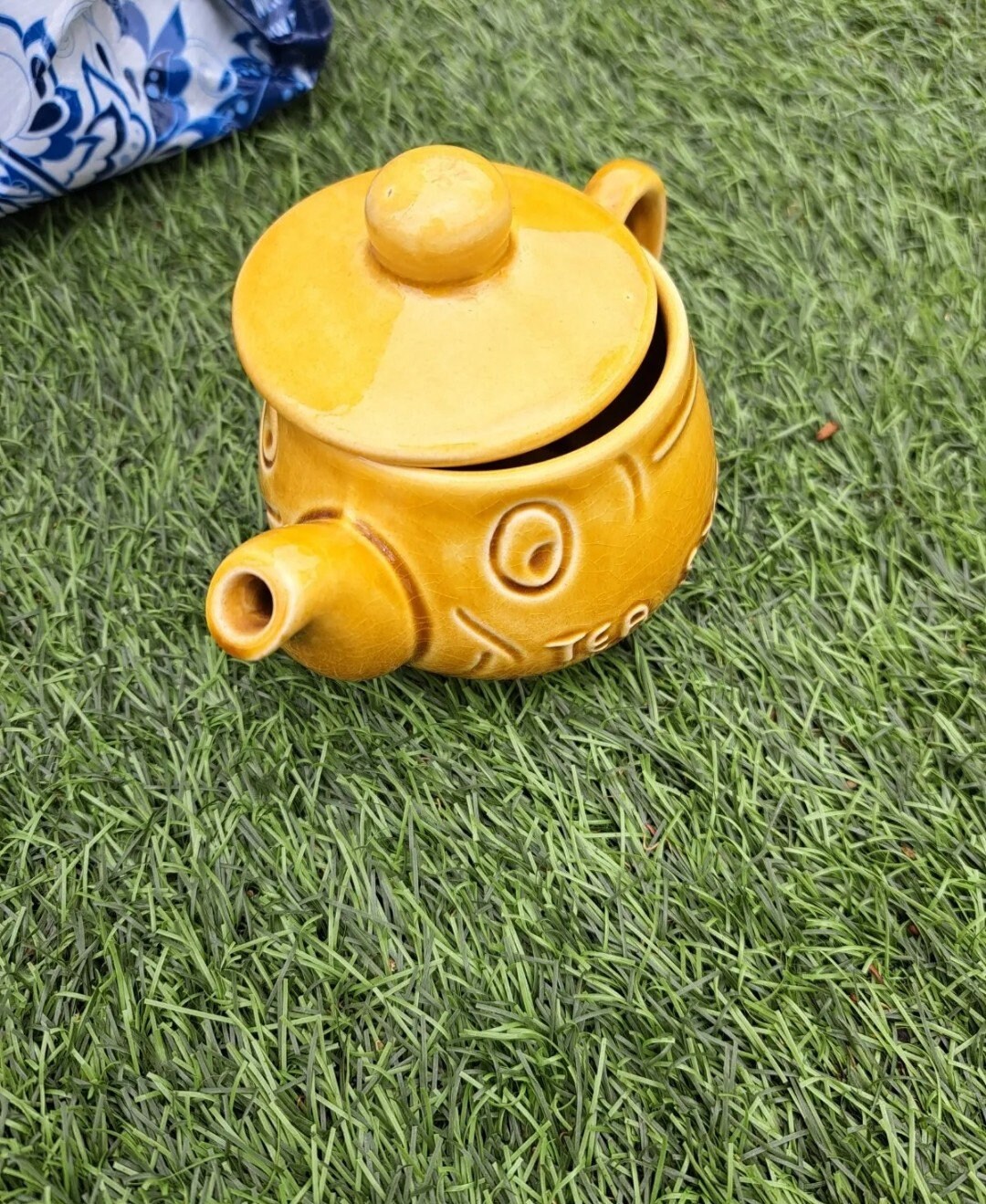 Very Cute Sylvac Teapot My Little Tea Pot Mustard Good - Etsy UK