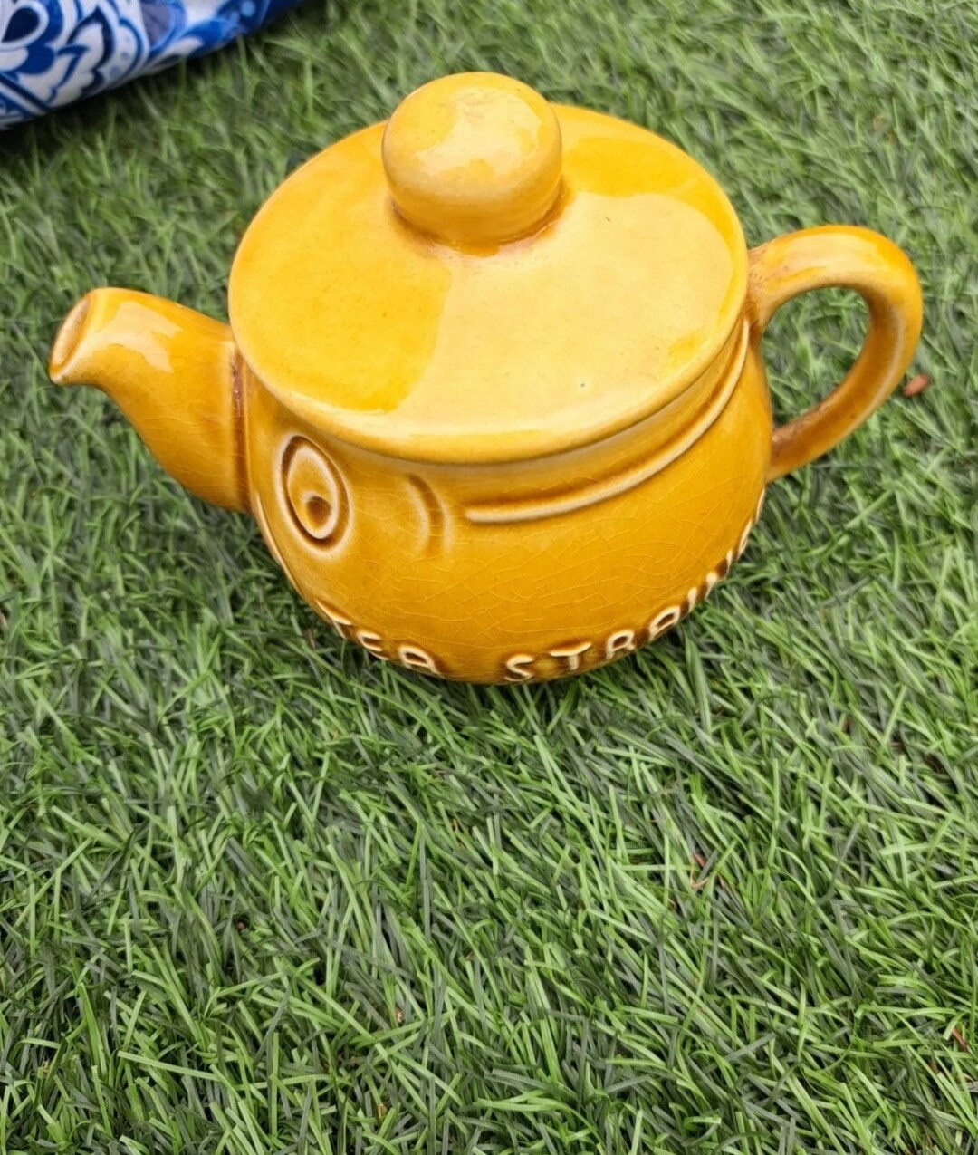 Very Cute Sylvac Teapot My Little Tea Pot Mustard Good - Etsy UK