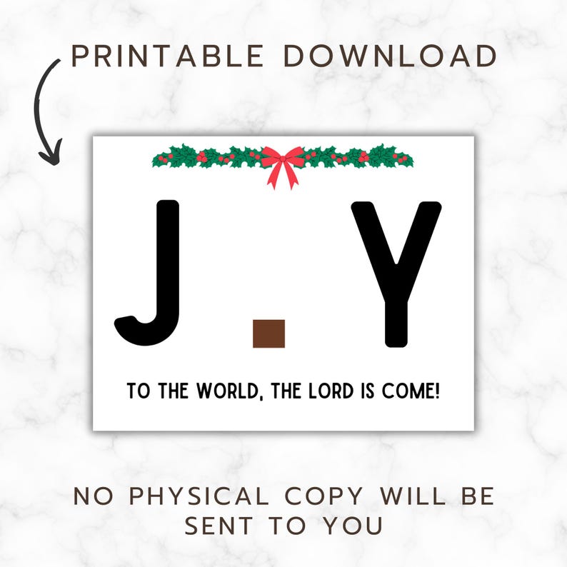 Christmas Handprint Art Activity | Joy Handprint Art | Christmas ...