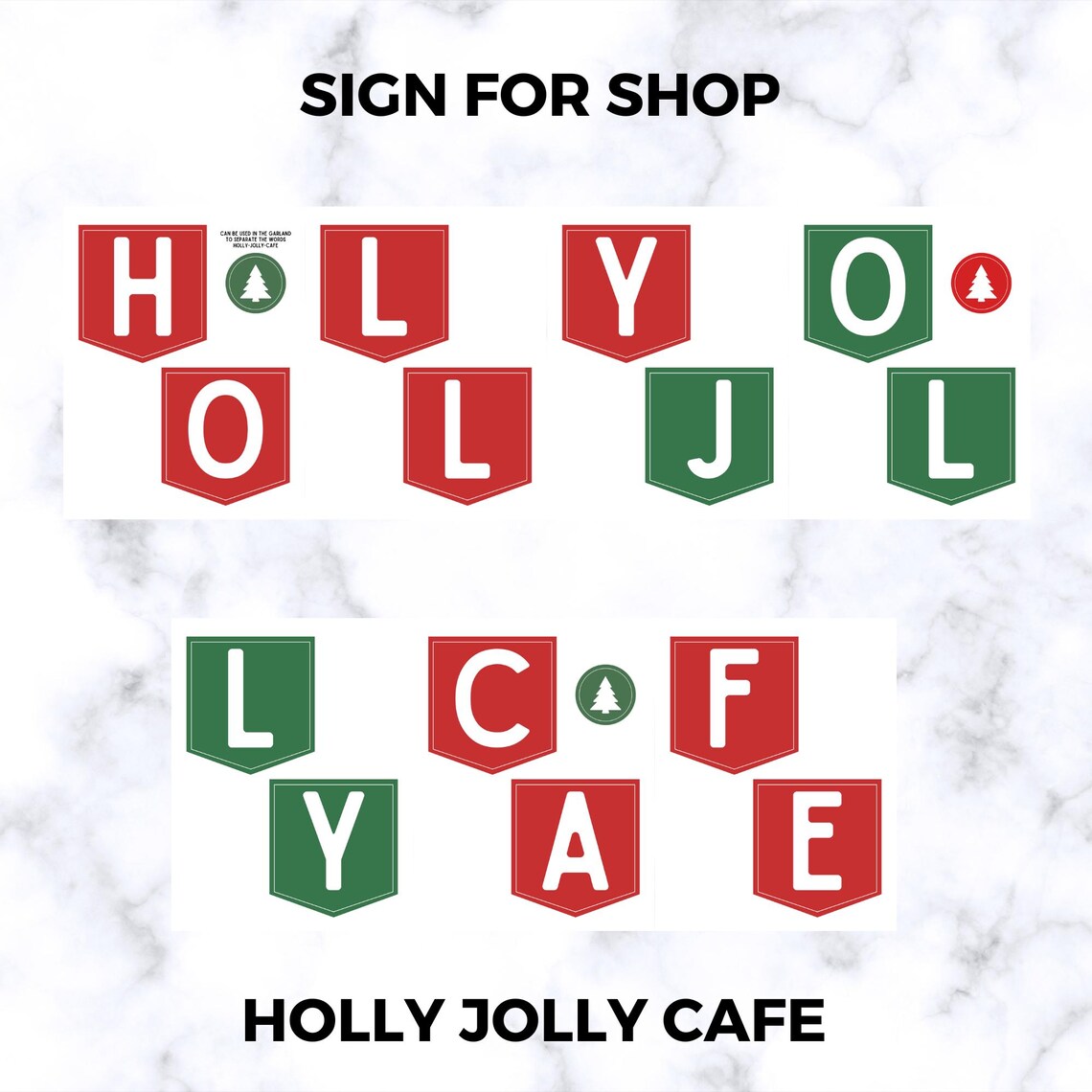 Printable Christmas Cafe Pretend Play Kit | Holly Jolly Cafe Dramatic ...