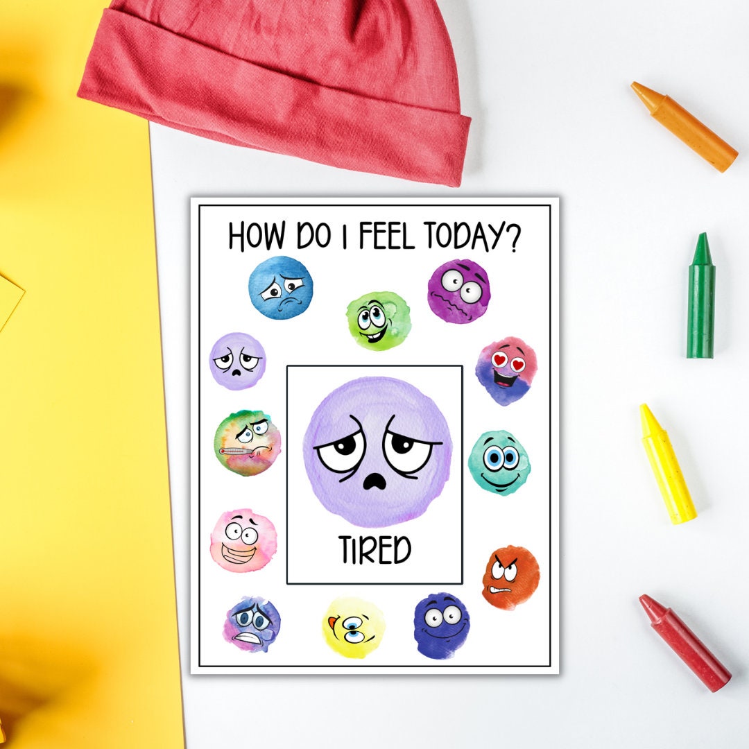 What Am I Feeling | Identifying Emotions and Feelings Worksheets for ...
