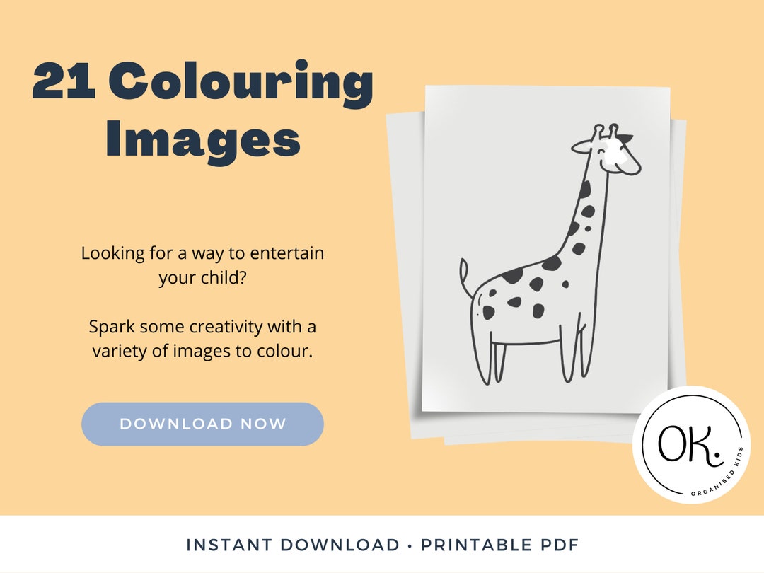 21 Printable Colouring Sheets • Childrens Drawing Images, Coloring ...