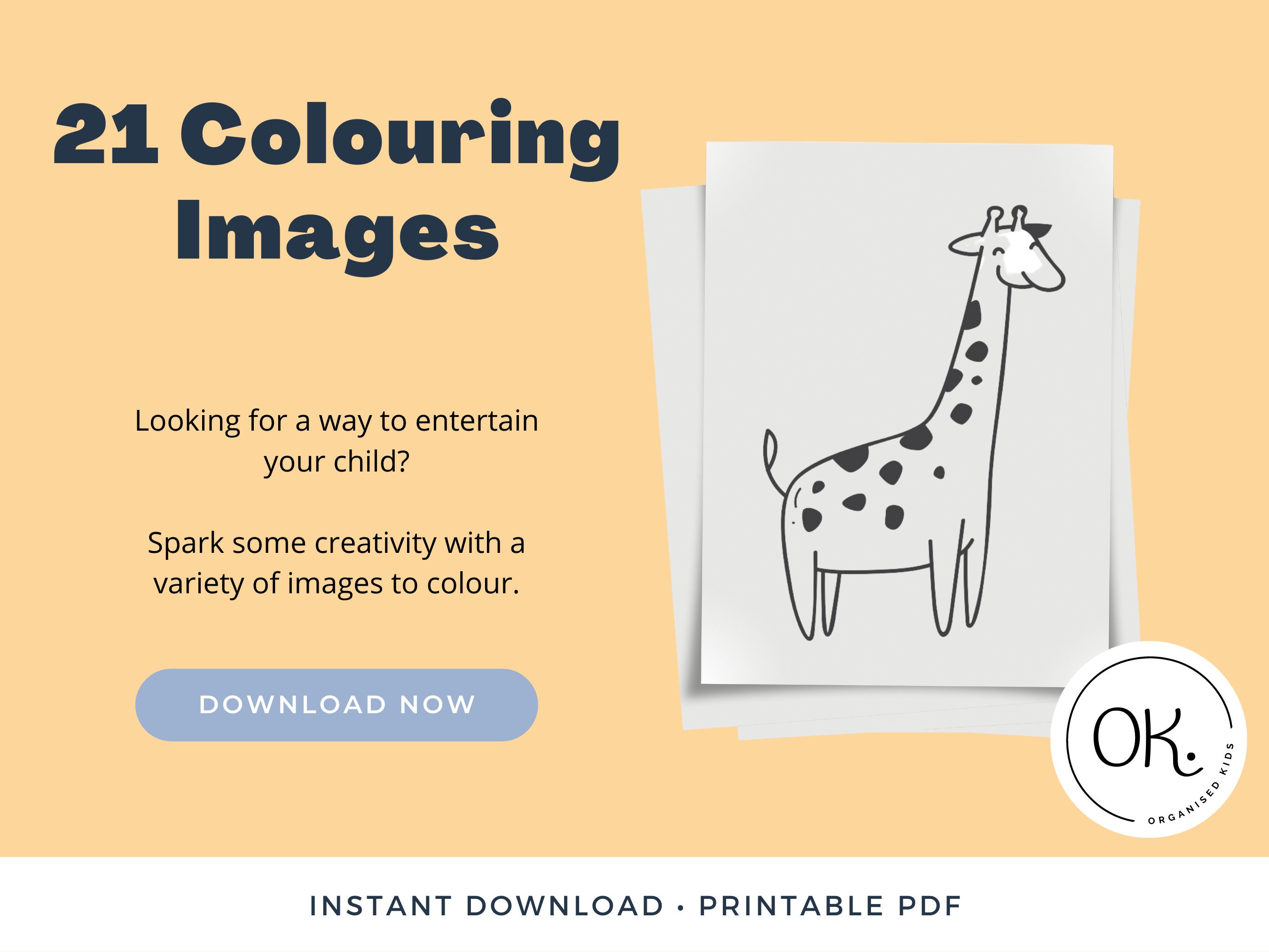 21 Printable Colouring Sheets • Childrens Drawing Images, Coloring ...