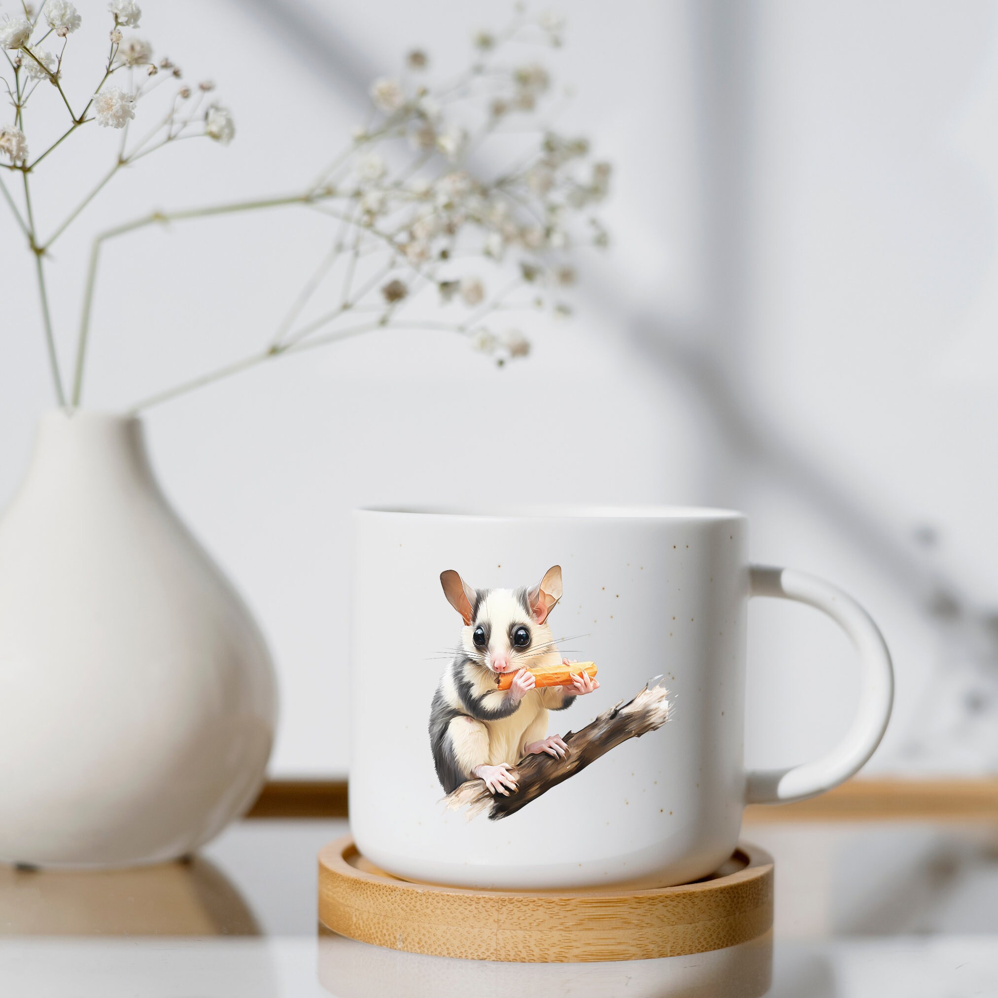 Sugar Glider Watercolor Clipart Transparent Background PNG Drawing ...