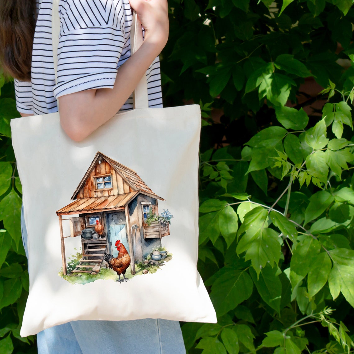 Chicken Coop Watercolor Clipart Transparent Background PNG Drawing ...