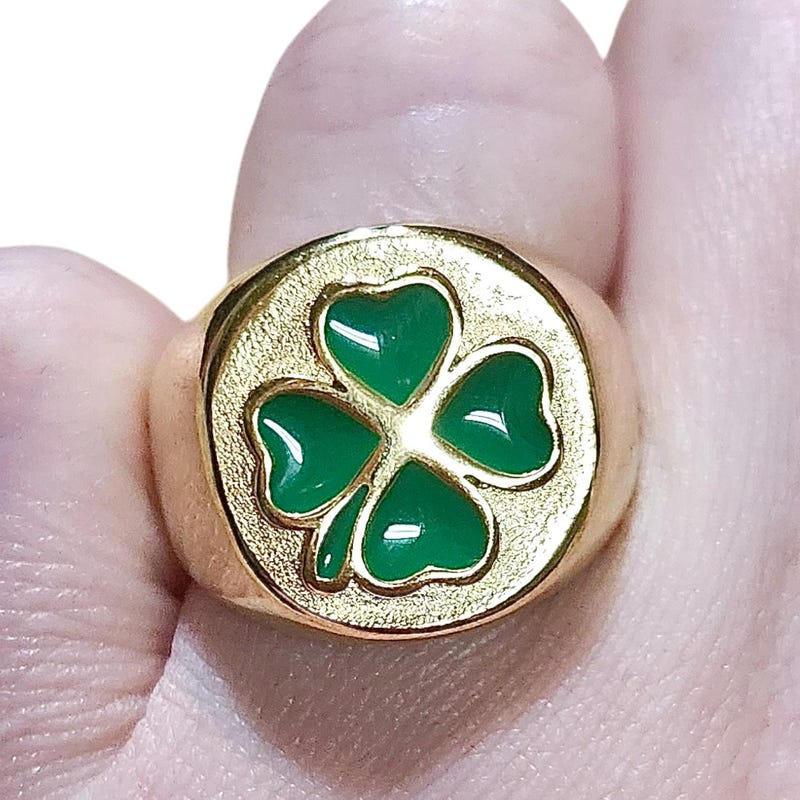 Clover Ring - Etsy
