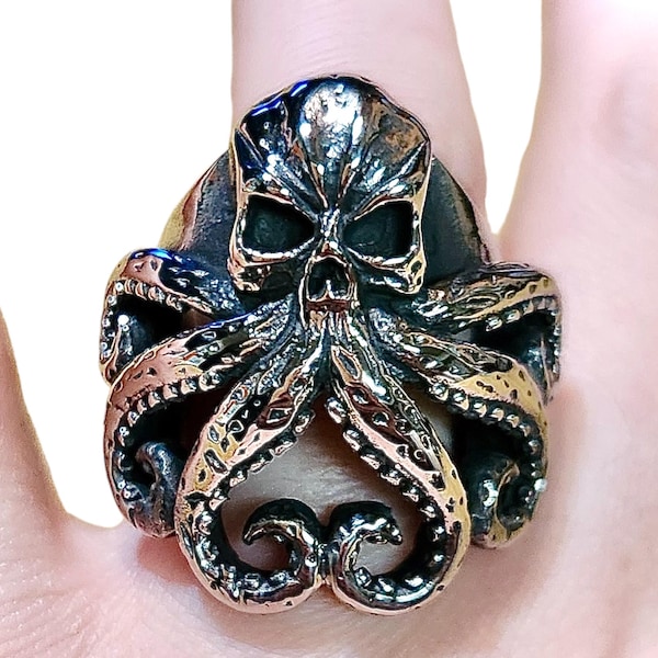 Octopus Ring - Etsy