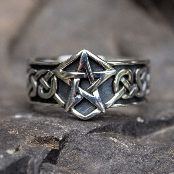 Wiccan Ring - Etsy