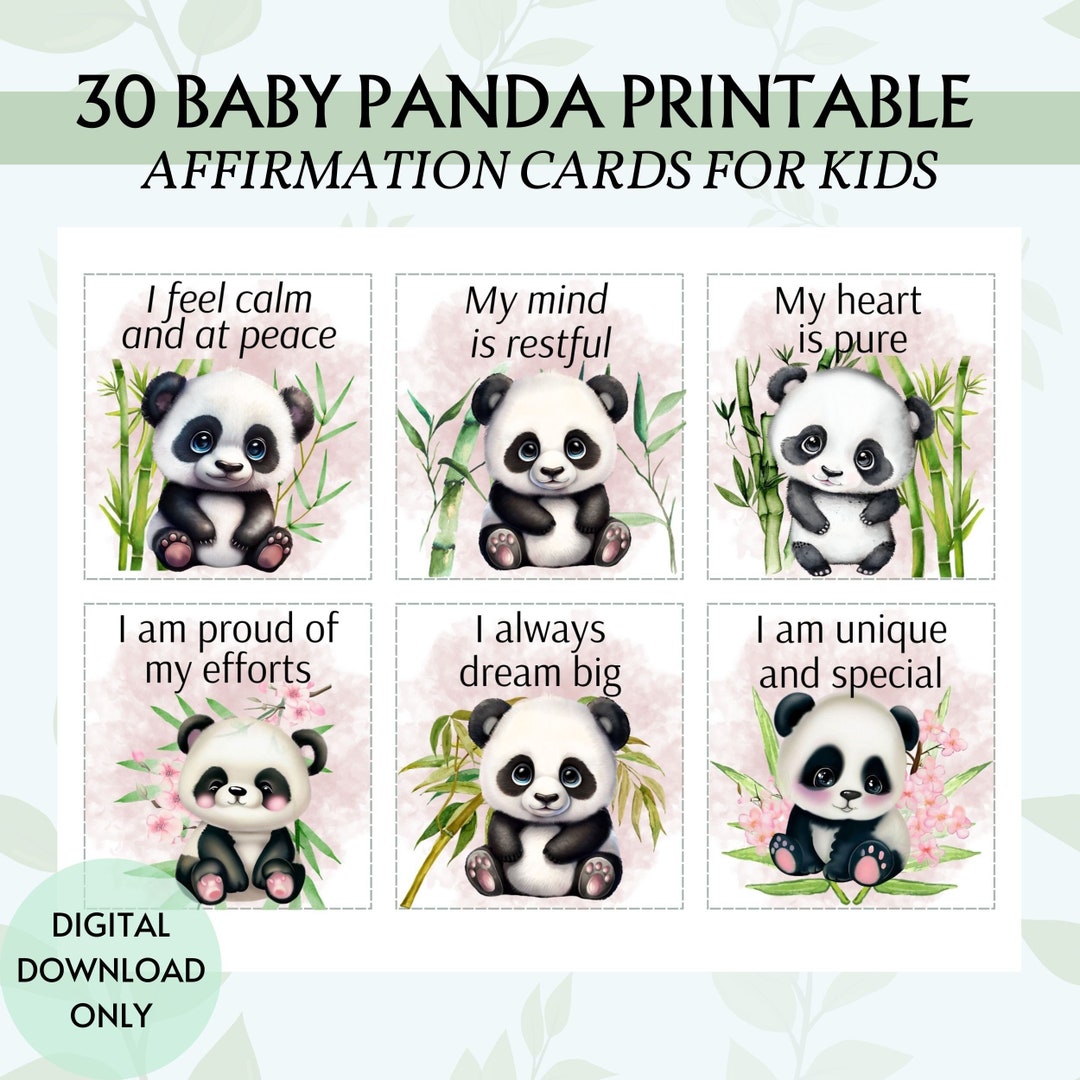 Kids Affirmation Cards, Self-care, Self-love, Self-help, Mindfulness - Etsy