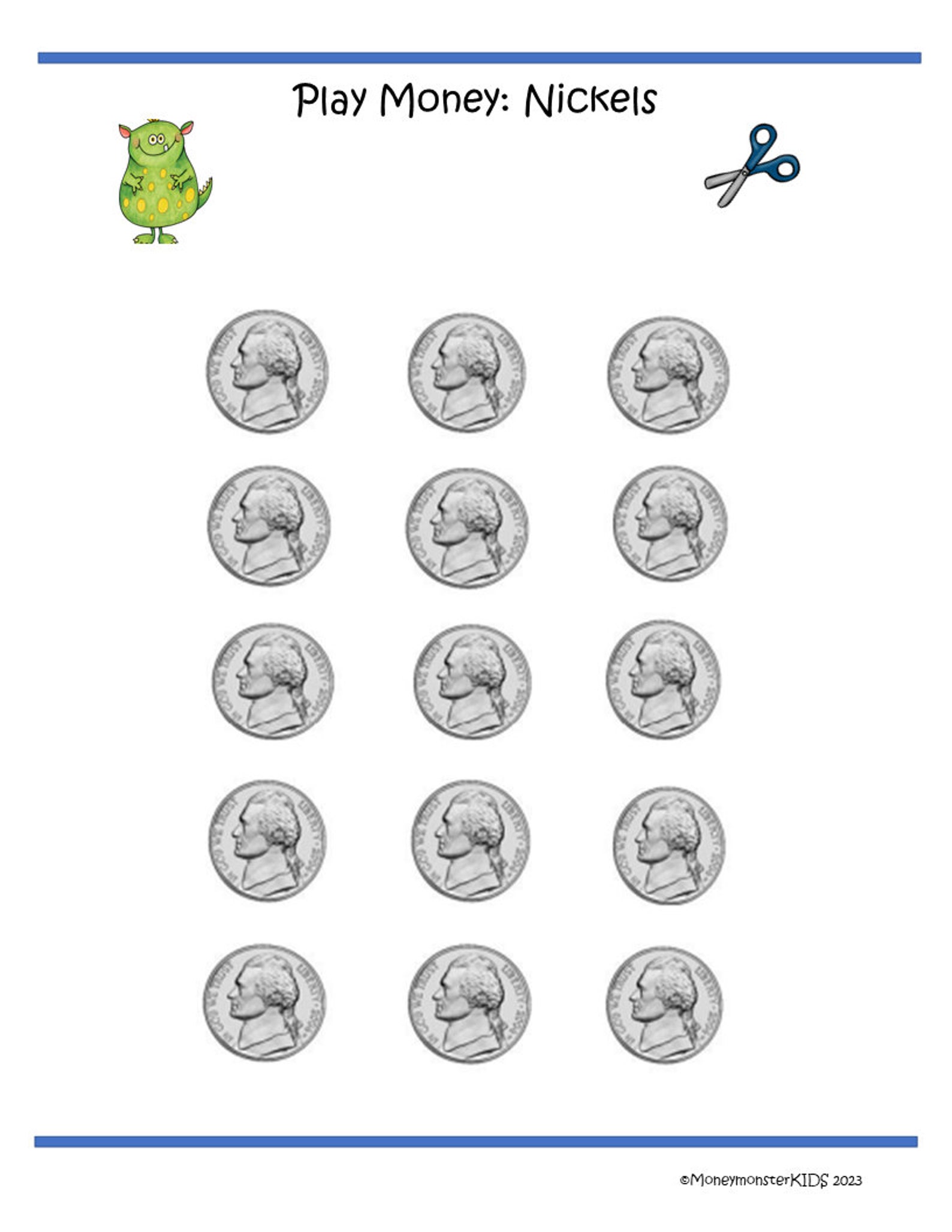 Money Worksheets, Money Activities, Count Coins, Identify Dollars ...