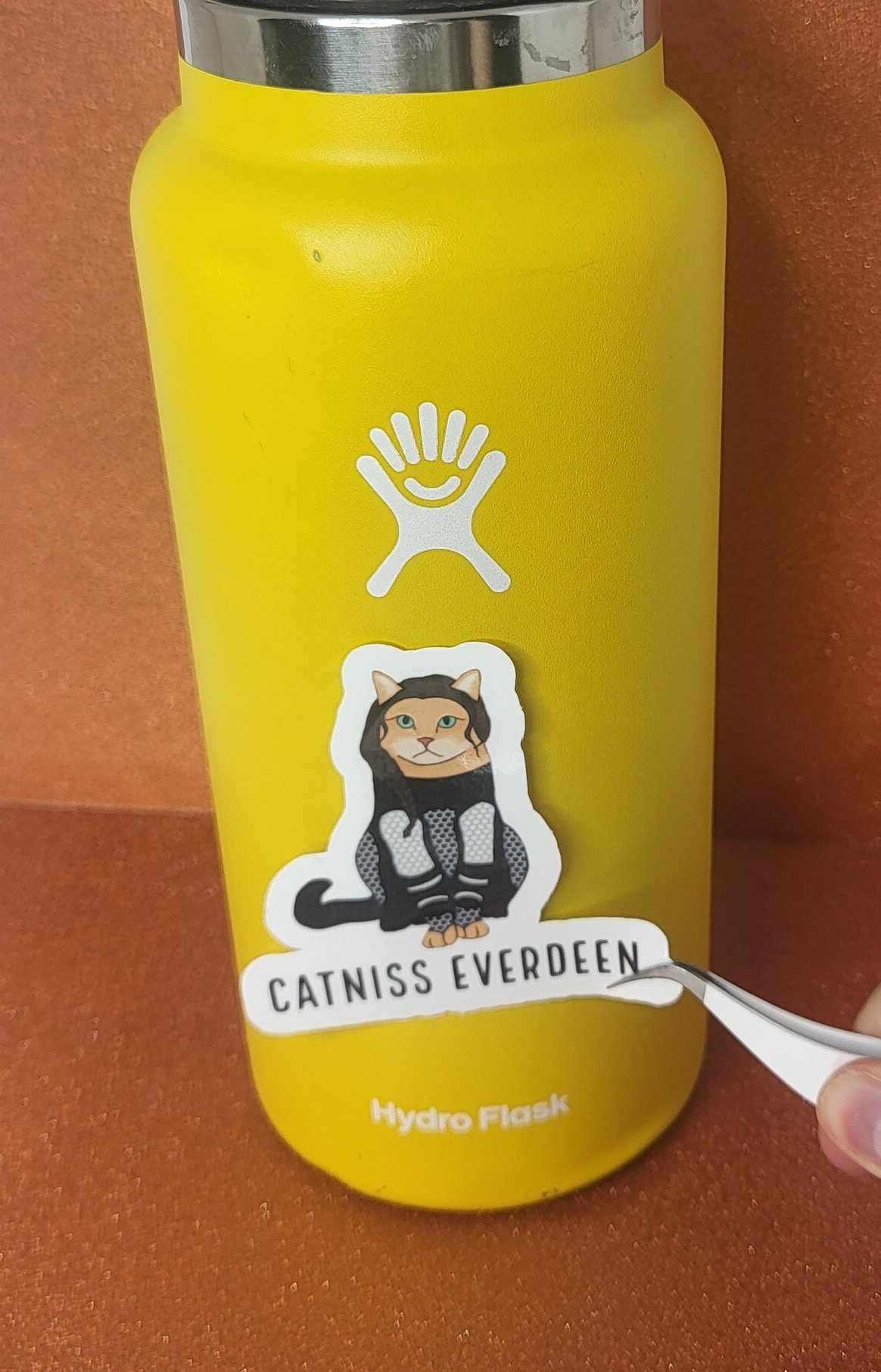 Catniss Everdeen. Inspired Water Bottle, Laptop, or Other Accessory ...