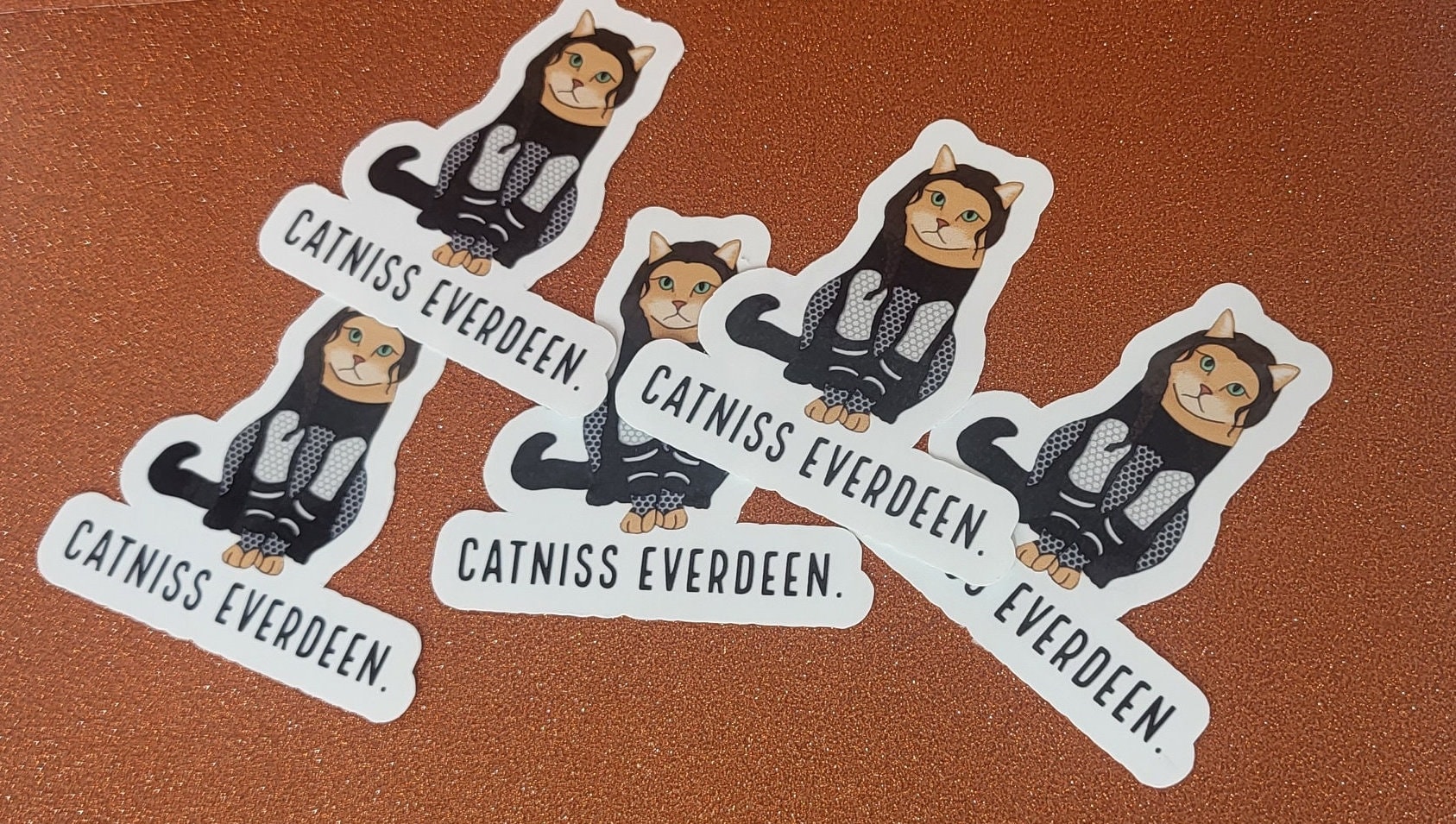 Catniss Everdeen. Inspired Water Bottle, Laptop, or Other Accessory ...