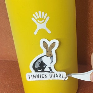 Finnick Ohare. - Inspired Water Bottle, Laptop, or Other Accessory ...