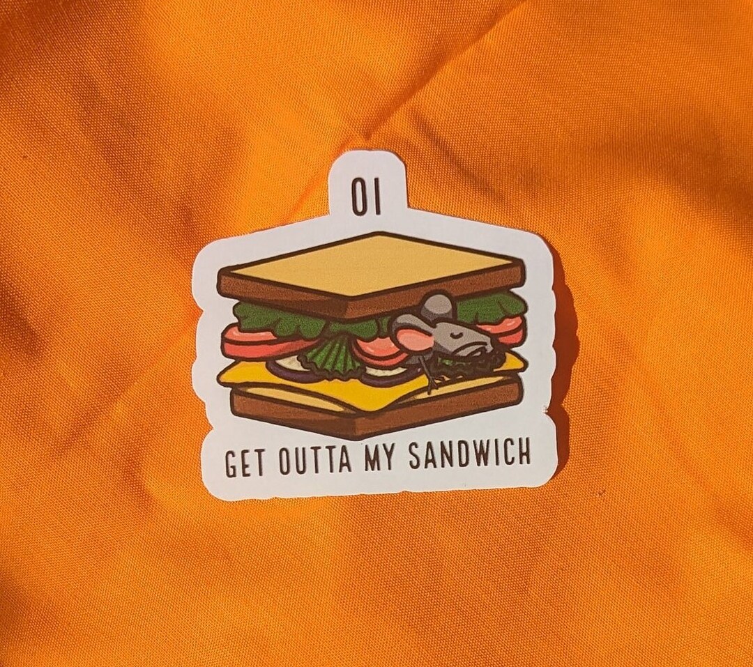 Oi Get Outta My Sandwich Goofy and Trendy Water Bottle - Etsy