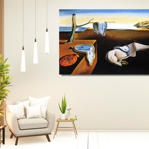 Salvador Dali the Persistence of Memory Poster 1931, Salvador Dali ...