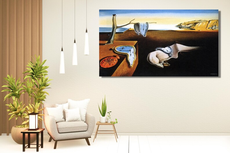 Salvador Dali the Persistence of Memory Poster 1931, Salvador Dali ...