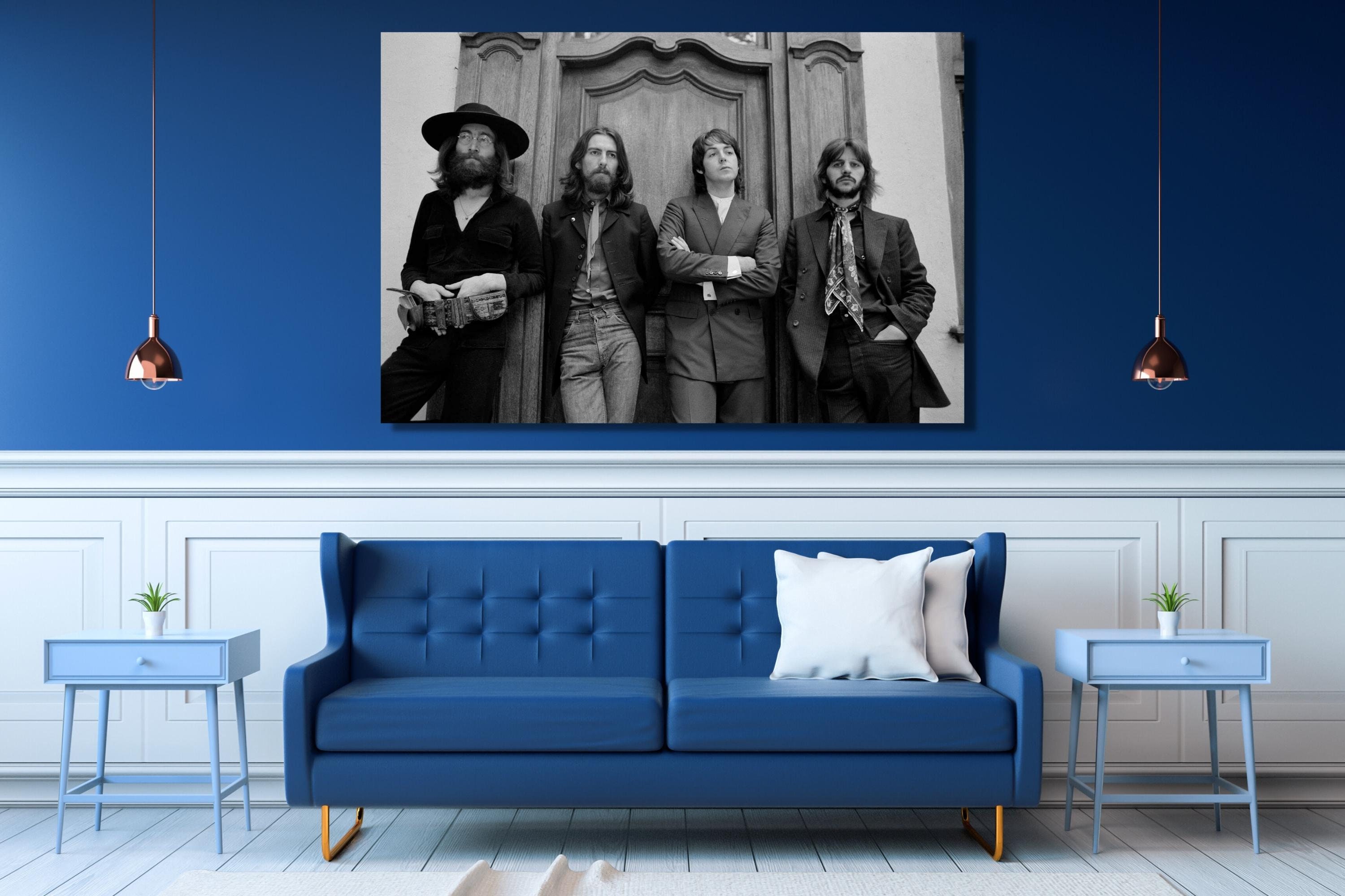 Beatles Canvas Wall Art, Beatles Canvas Print Art,music Band Wall Decor ...
