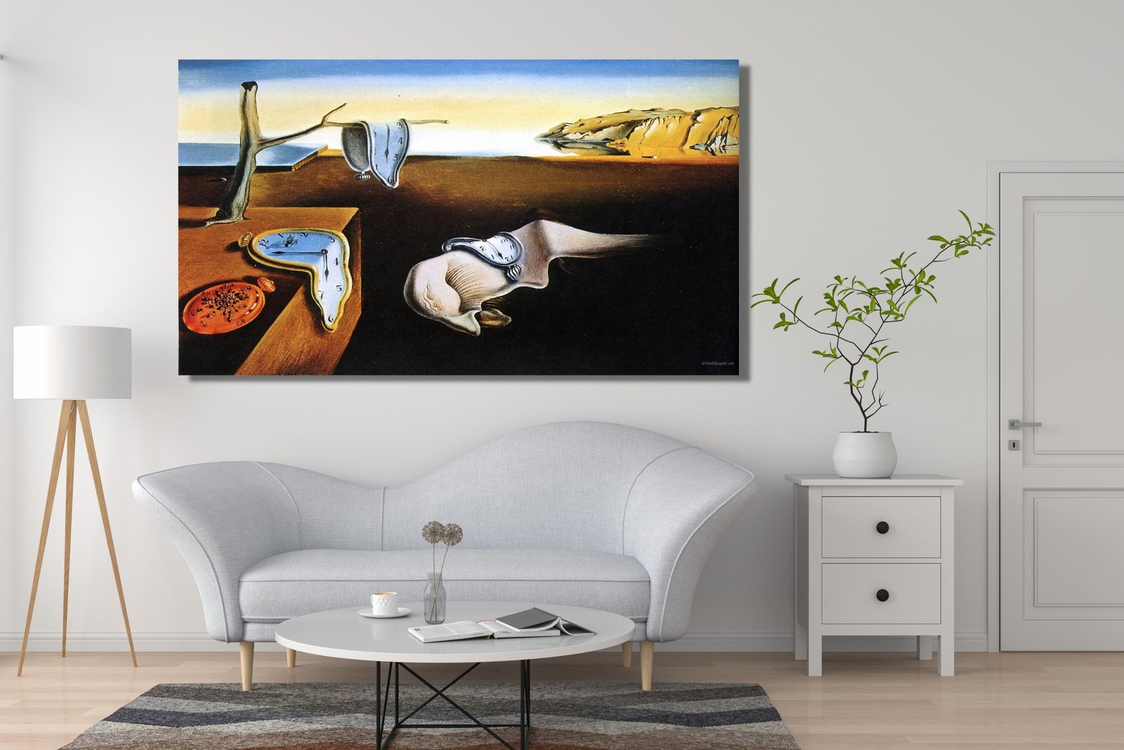 Salvador Dali the Persistence of Memory Poster 1931, Salvador Dali ...
