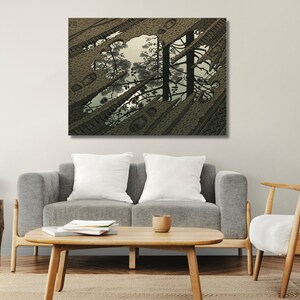 Puddle by Maurits Cornelis Escher Canvas Wall Art, Escher Canvas Print ...