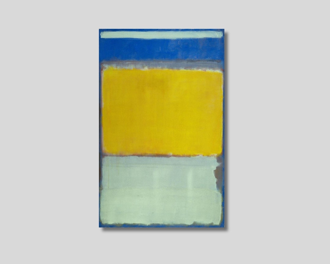 Mark Rothko Canvas Wall Art, Mark Rothko Poster, Mark Rothko Print ...