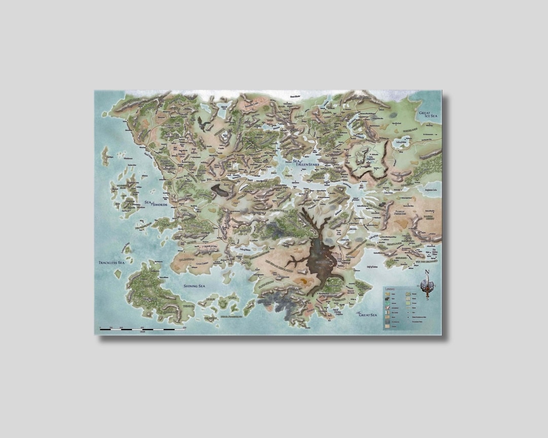 Dungeons and Dragons Canvas Wall Art, Dungeons and Dragons Poster ...
