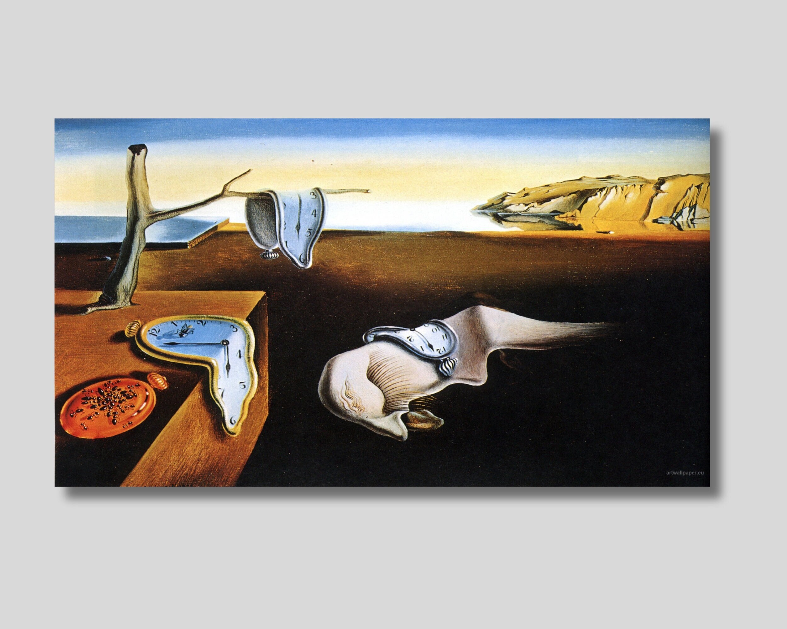 Salvador Dali the Persistence of Memory Poster 1931 Salvador - Etsy