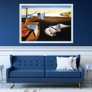 Salvador Dali the Persistence of Memory Poster, Salvador Dali Print ...