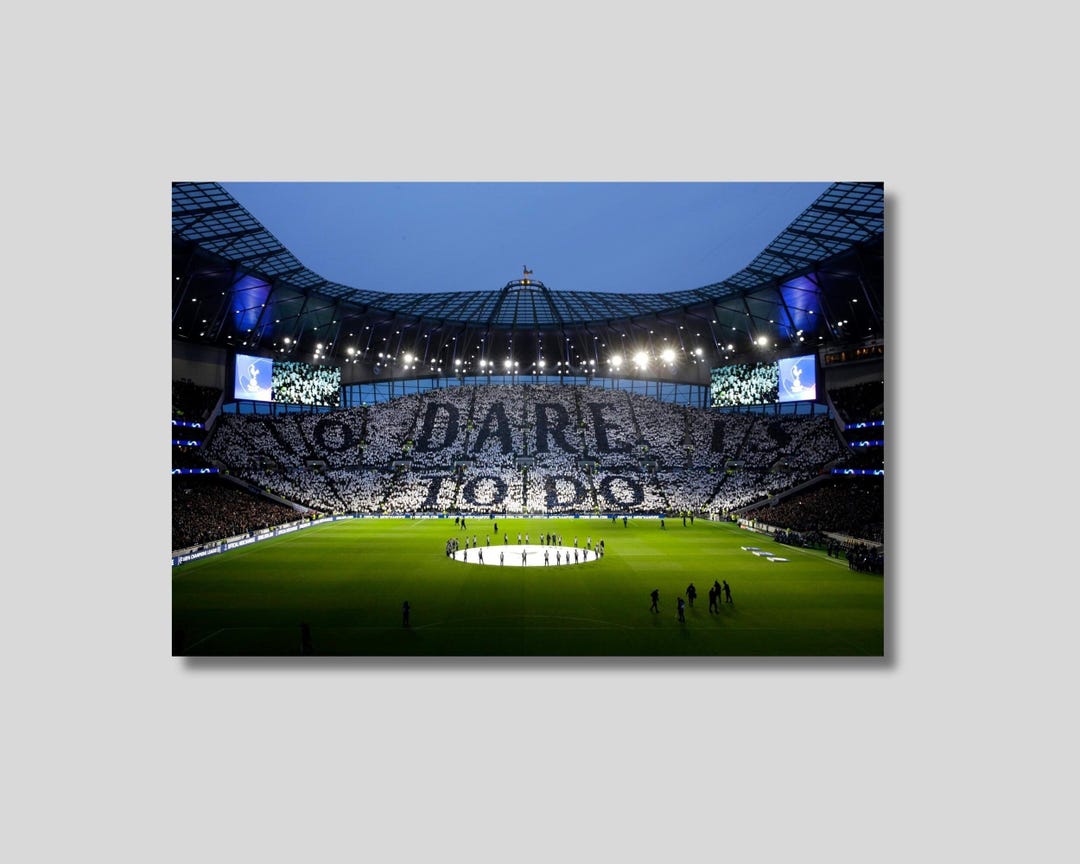 Tottenham Hotspur Stadium Canvas Wall Art,united Kingdom Stadium Poster ...