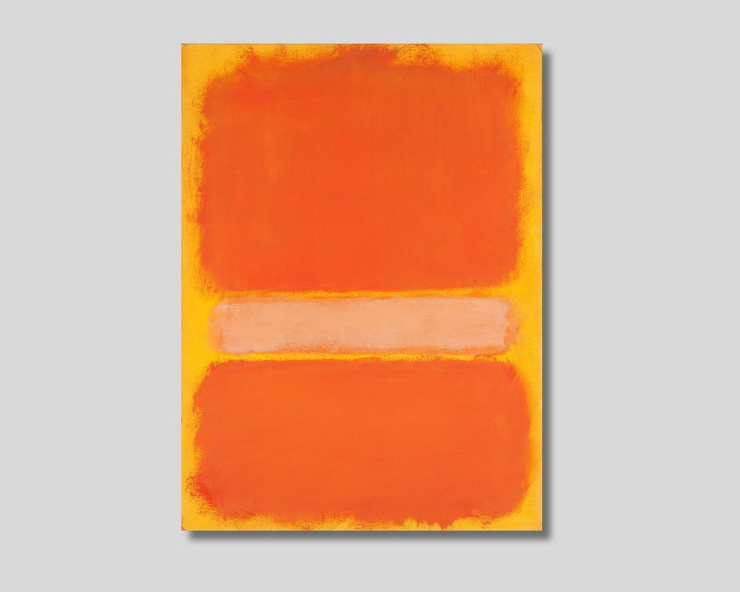 Mark Rothko Canvas Wall Art, Mark Rothko Poster, Mark Rothko Print ...