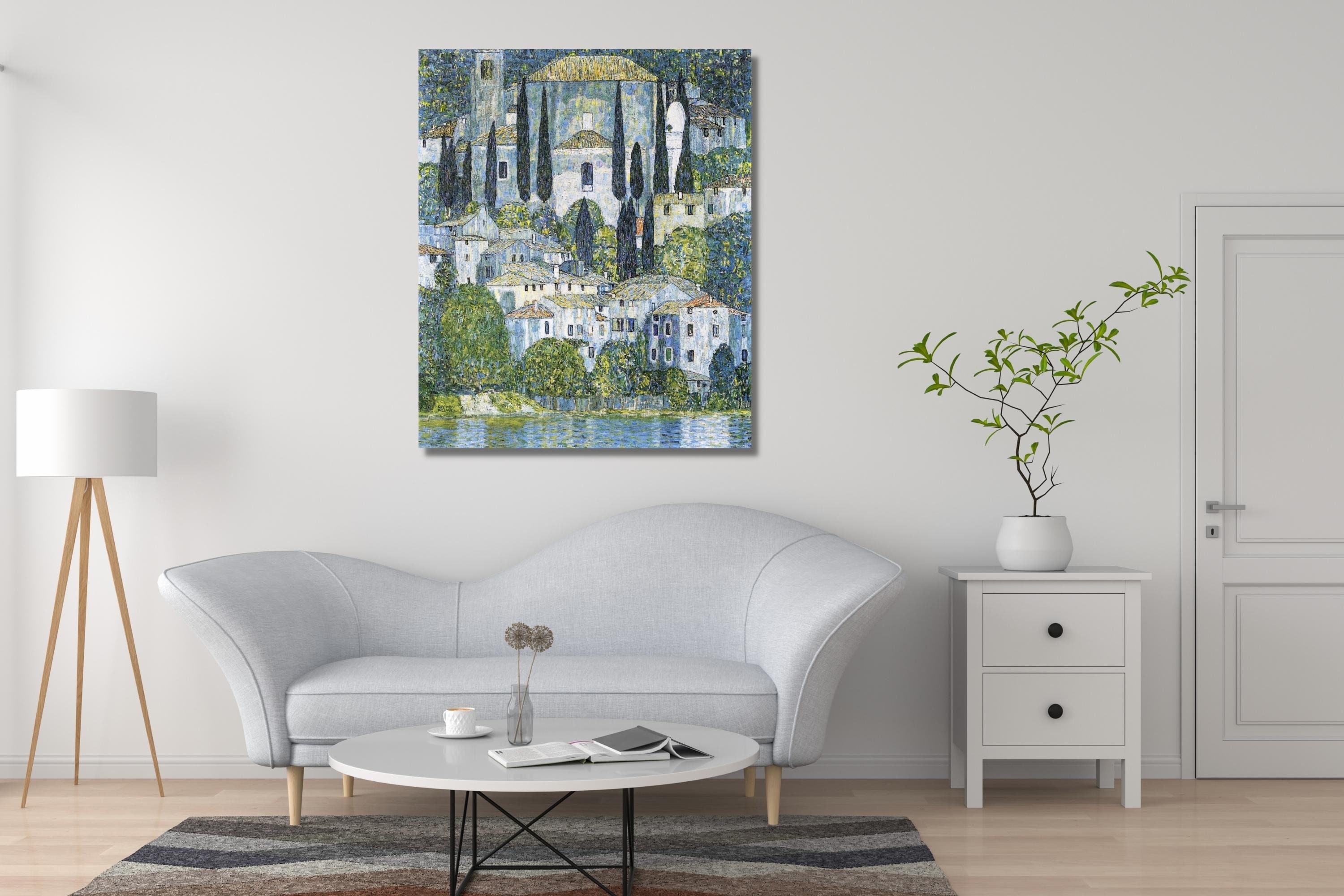 Gustav Klimt Art Print Kirche in Cassone Art Gustav Klimt - Etsy