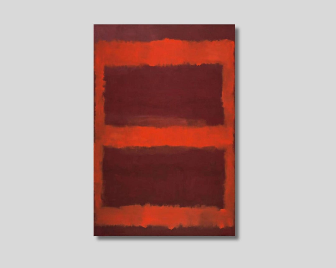 Mark Rothko Canvas Wall Art, Mark Rothko Poster, Mark Rothko Print ...