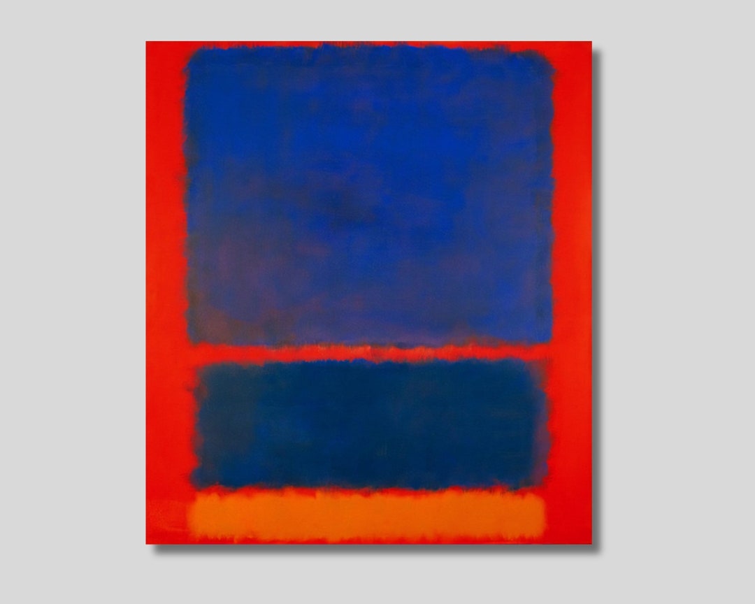 Mark Rothko Canvas Wall Art, Mark Rothko Poster, Mark Rothko Print ...