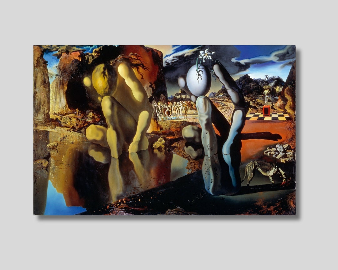 Salvador Dali Metamorphosis of Narcissus Poster 1937, Salvador Dali ...