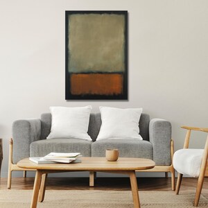 Mark Rothko Canvas Wall Art, Mark Rothko Poster, Mark Rothko Print ...