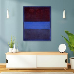 Mark Rothko Canvas Wall Art, Mark Rothko Poster, Mark Rothko Print ...