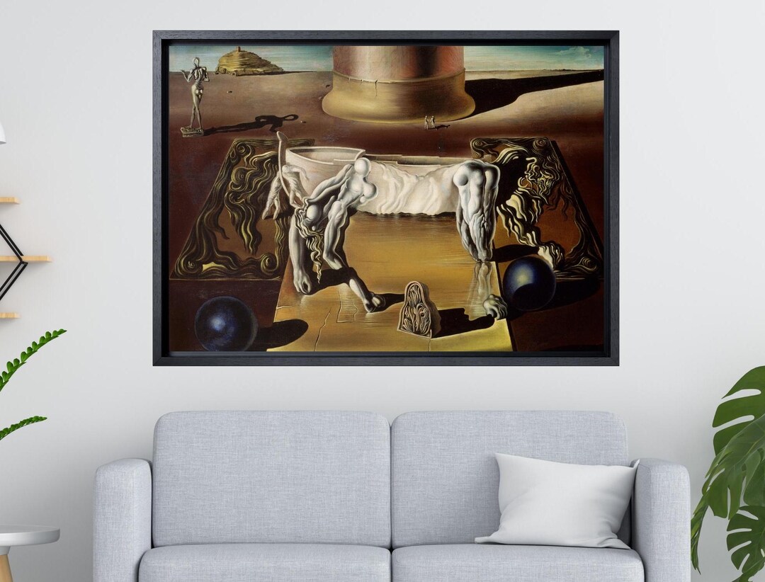 Salvador Dali Invisible Lion, Horse, Sleeping Woman Poster 1930 ...