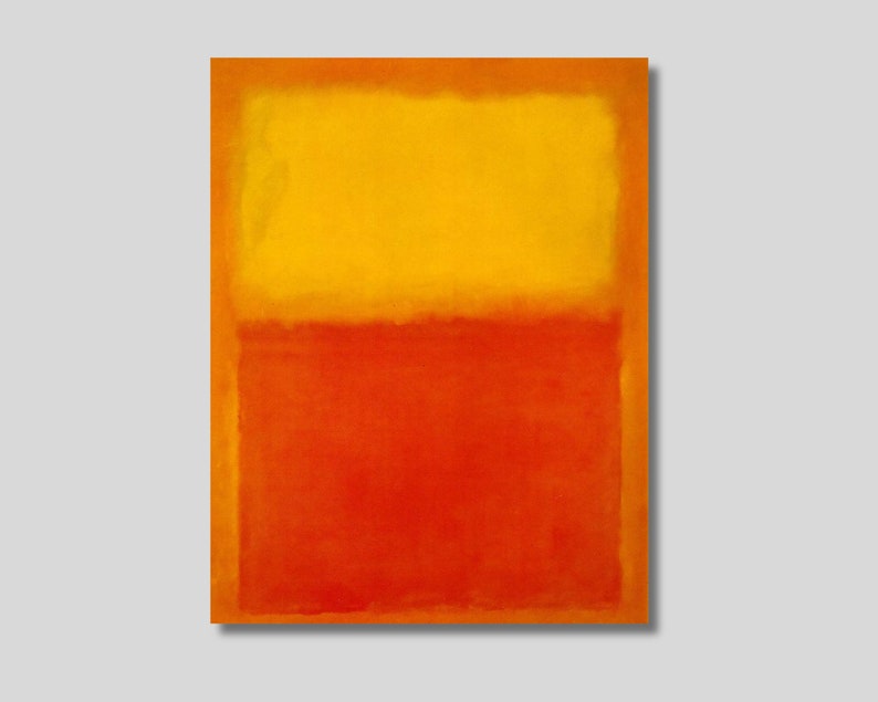 Mark Rothko Canvas Wall Art, Mark Rothko Poster, Mark Rothko Print ...