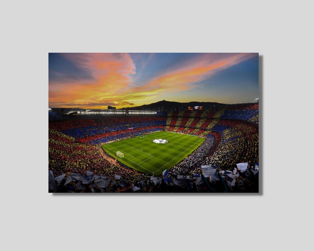Camp Nou Canvas Wall Art, Nou Camp Canvas, Camp Nou Canvas, Camp Nou ...
