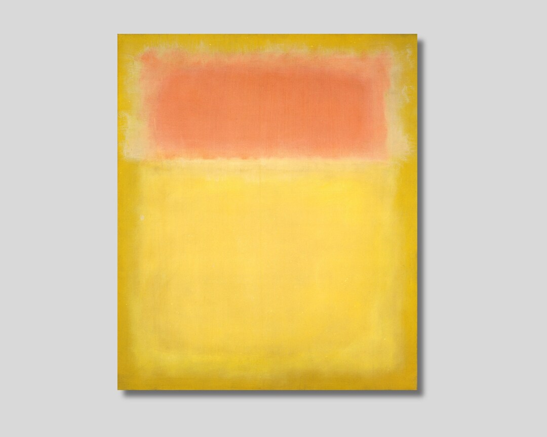 Mark Rothko Canvas Wall Art, Mark Rothko Poster, Mark Rothko Print ...