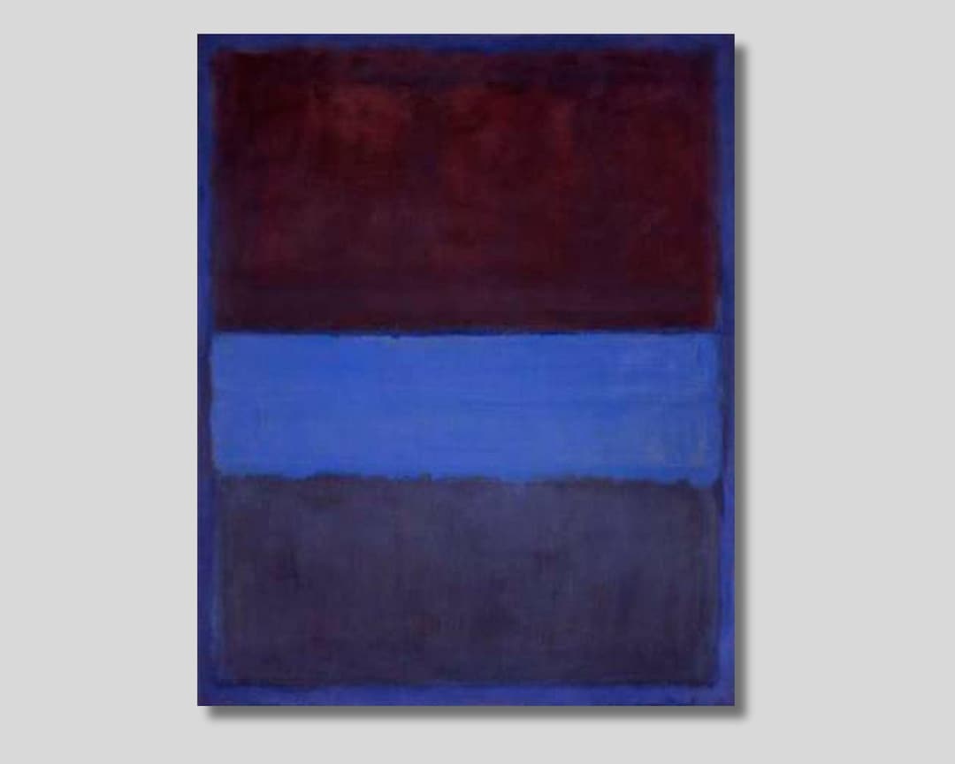 Mark Rothko Canvas Wall Art, Mark Rothko Poster, Mark Rothko Print ...