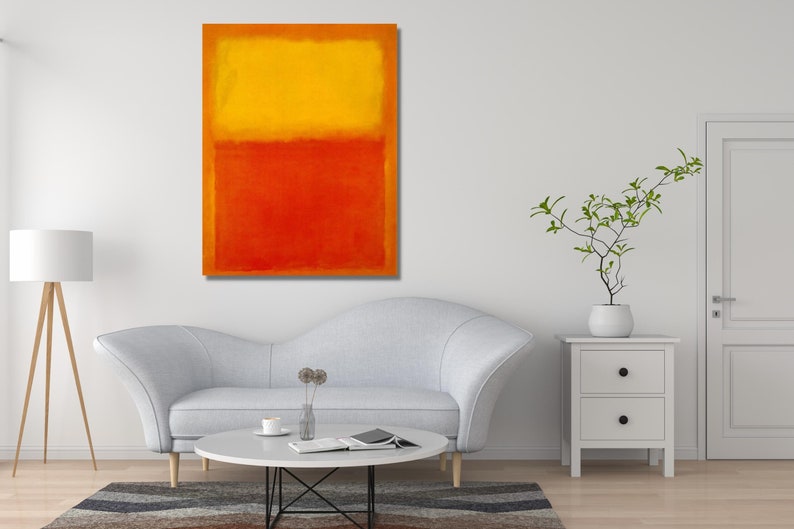 Mark Rothko Canvas Wall Art, Mark Rothko Poster, Mark Rothko Print ...