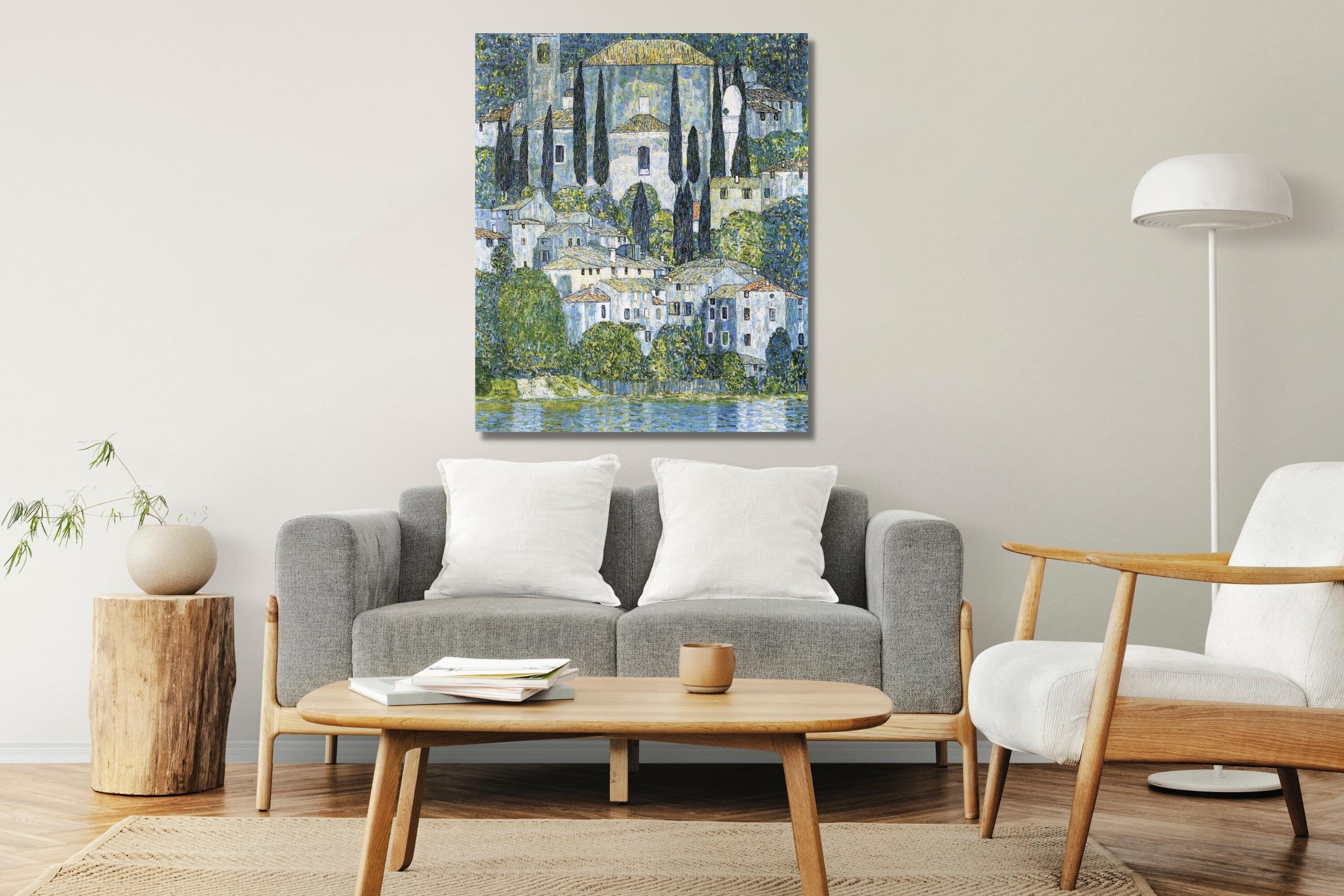 Gustav Klimt Art Print Kirche in Cassone Art Gustav Klimt - Etsy