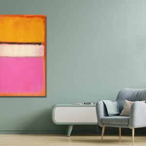 Mark Rothko Canvas Wall Art, Mark Rothko Poster, Mark Rothko Print ...