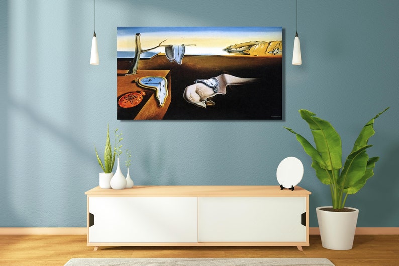 Salvador Dali the Persistence of Memory Poster 1931, Salvador Dali ...