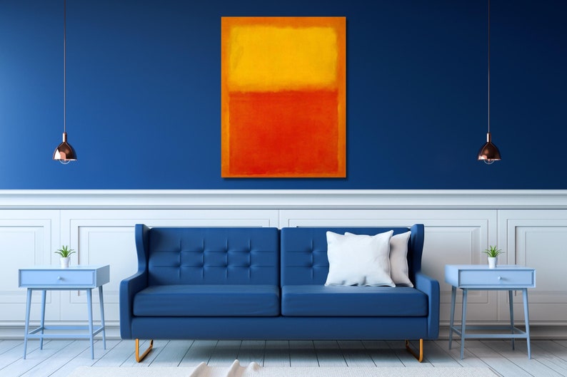 Mark Rothko Canvas Wall Art, Mark Rothko Poster, Mark Rothko Print ...